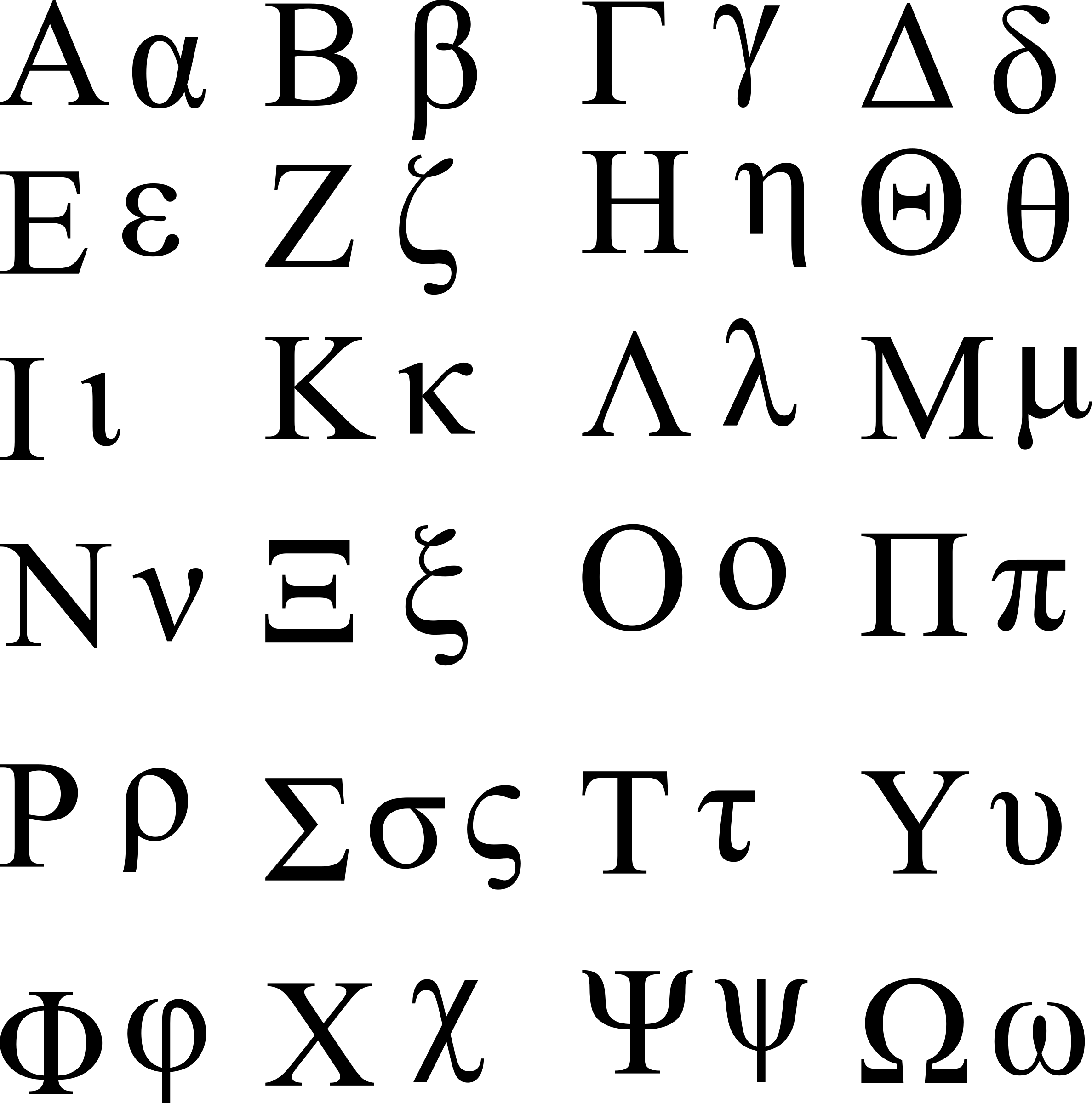 This Free Icons Png Design Of Greek-alphabet - Free Transparent PNG ...