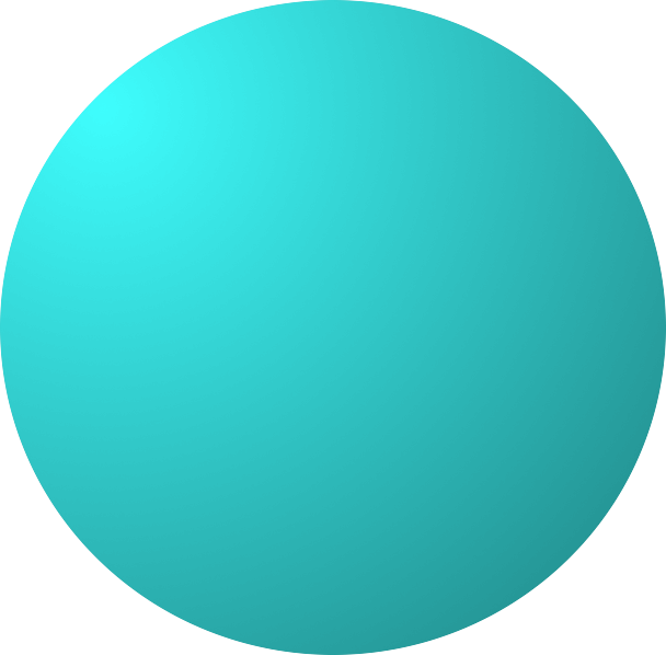 Cyan Dodgeball - Solid Color Circle Png - Free Transparent PNG Download ...