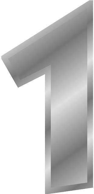 Download C - - Silver Number 1 Clipart PNG Image with No Background ...