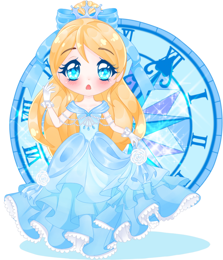 Chibi Cinderella By Seiraphyna On Deviantart - Cute Cinderella Chibi ...