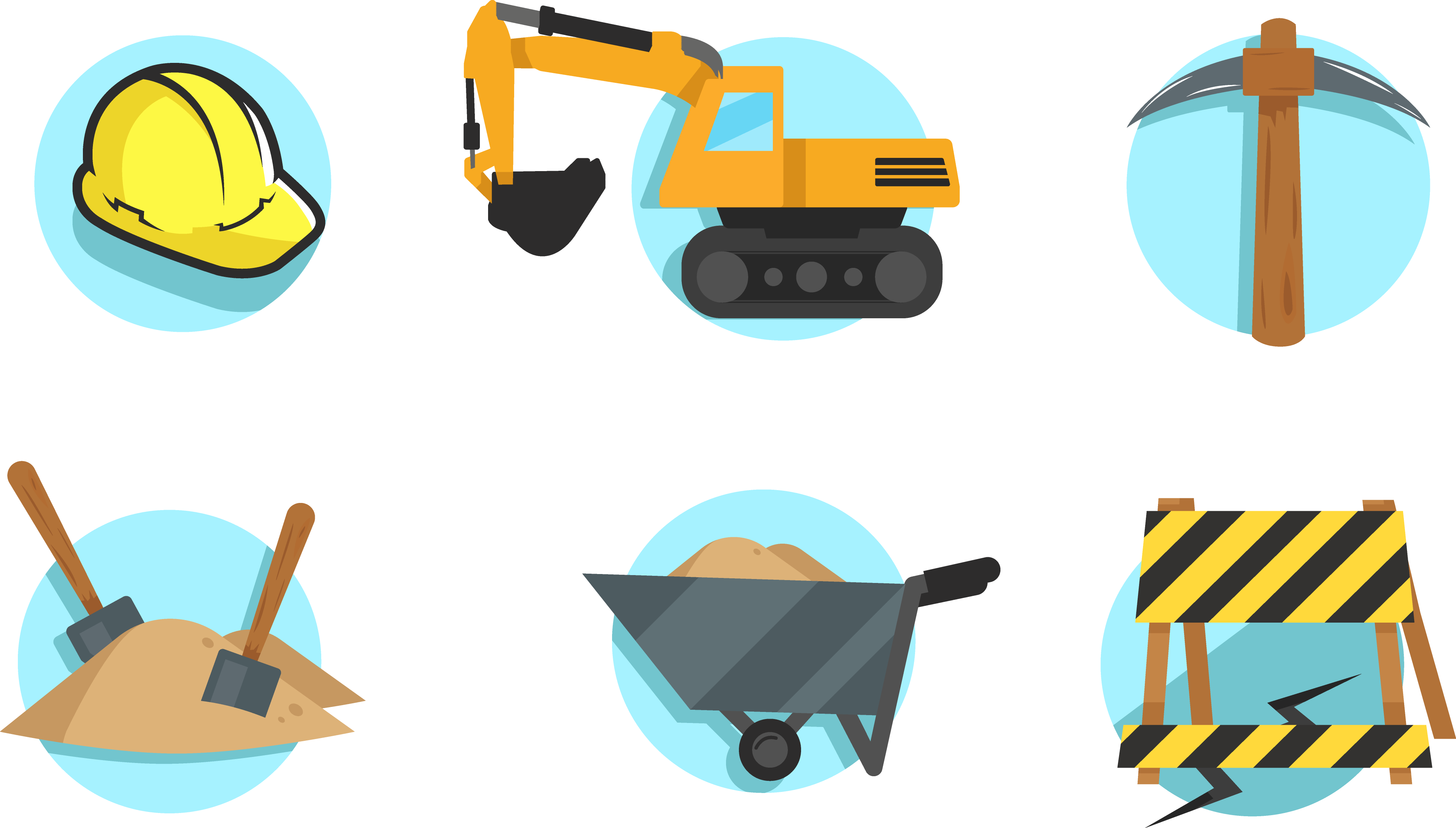 Building Construction Tools Clipart