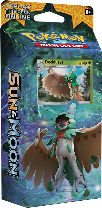 Pokemon - Sun & Moon Theme Decks Trading Cards - Free Transparent PNG ...