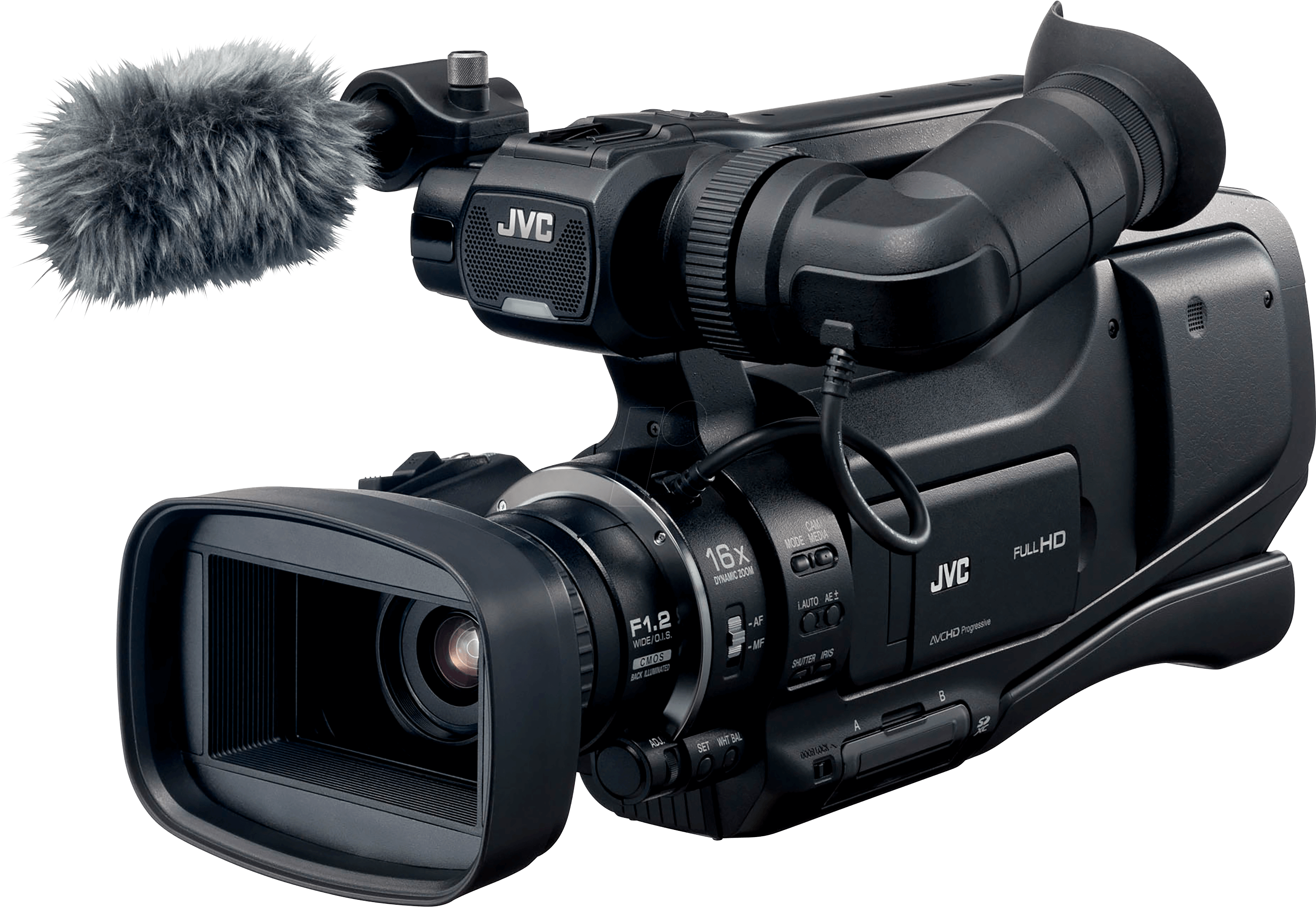 Full Hd Shoulder-mounted Events Camcorder Jvc Gyhm70e - Jvc Gy Hm70e ...
