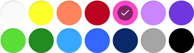 Download Color Picker - Radio Button With Color PNG Image with No ...