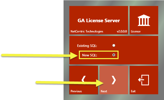 The Radio Button For A New Sql Server Is Selected And - Diagram - Free ...