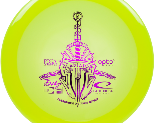 Gladiator - Latitude 64 Opto Gladiator Disc Golf Distance Driver - Free ...