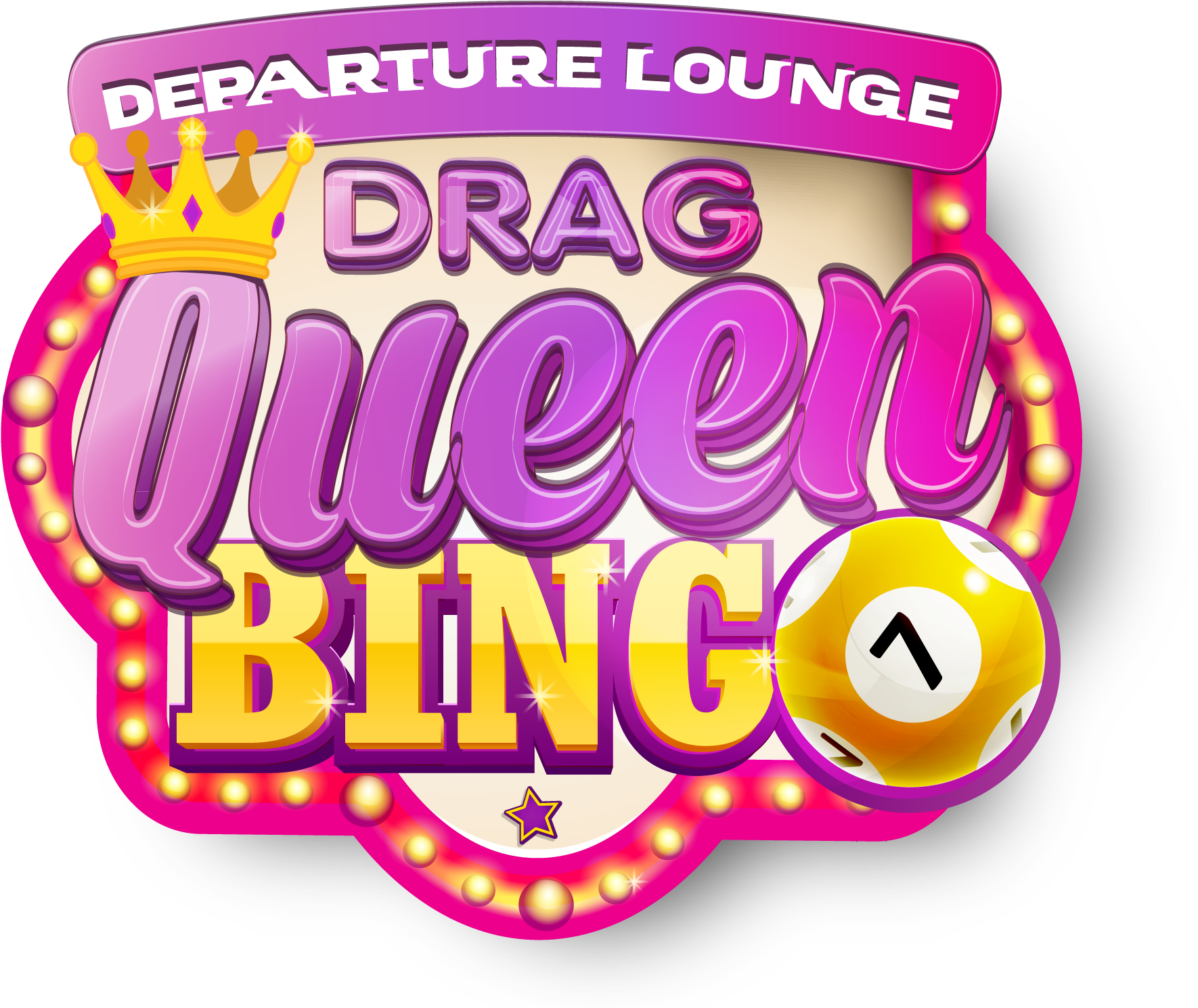 Departure Lounge Drag Queen Bingo - Illustration - Free Transparent PNG ...