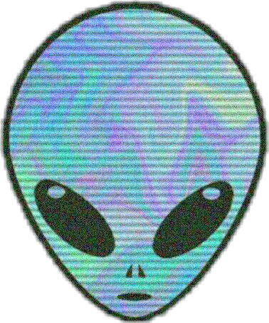Alien Aliens - Aesthetic Alien Transparent Background - Free ...