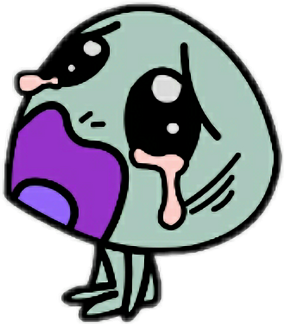 Download Baby Sad Aliens Alien Tumblr - Sad Alien PNG Image with No ...
