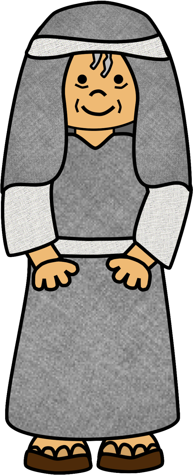 Download Faith - Abraham And Sarah Cartoon Png PNG Image with No ...