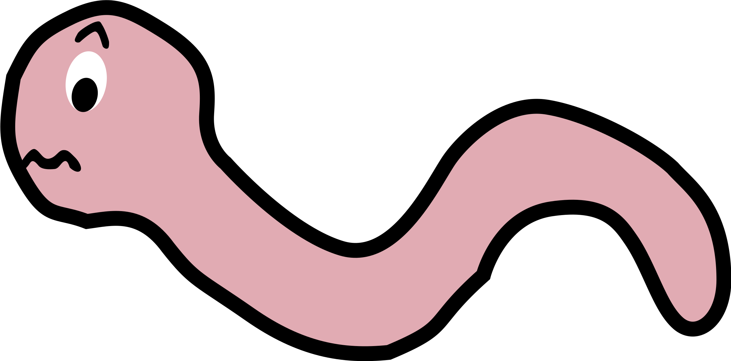 Download Related Pictures Funny Worm Png Clipart - Worm Cartoon ...