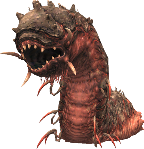 Transparent Worm Fantasy - Final Fantasy Sandworm - Free Transparent ...