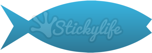 Jesus Fish Decal - Fish - Free Transparent PNG Download - PNGkey