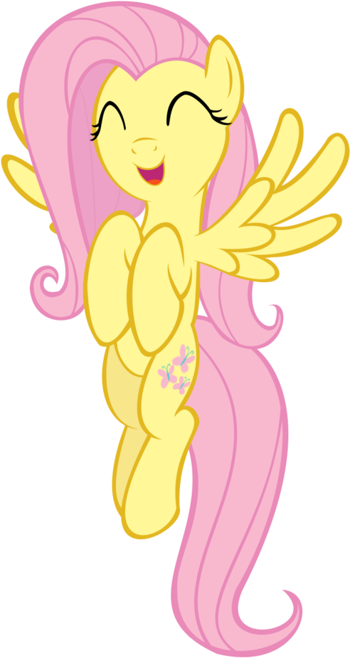 My Little Pony Clipart White Background - My Little Pony Fluttershy ...