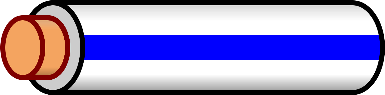 Wire White Blue Stripe - Wire - Free Transparent PNG Download - PNGkey