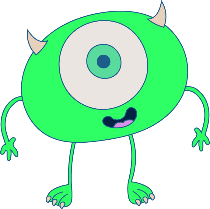 Mike Wazowski Disney Pixar Monsters Inc - Monsters, Inc. - Free ...