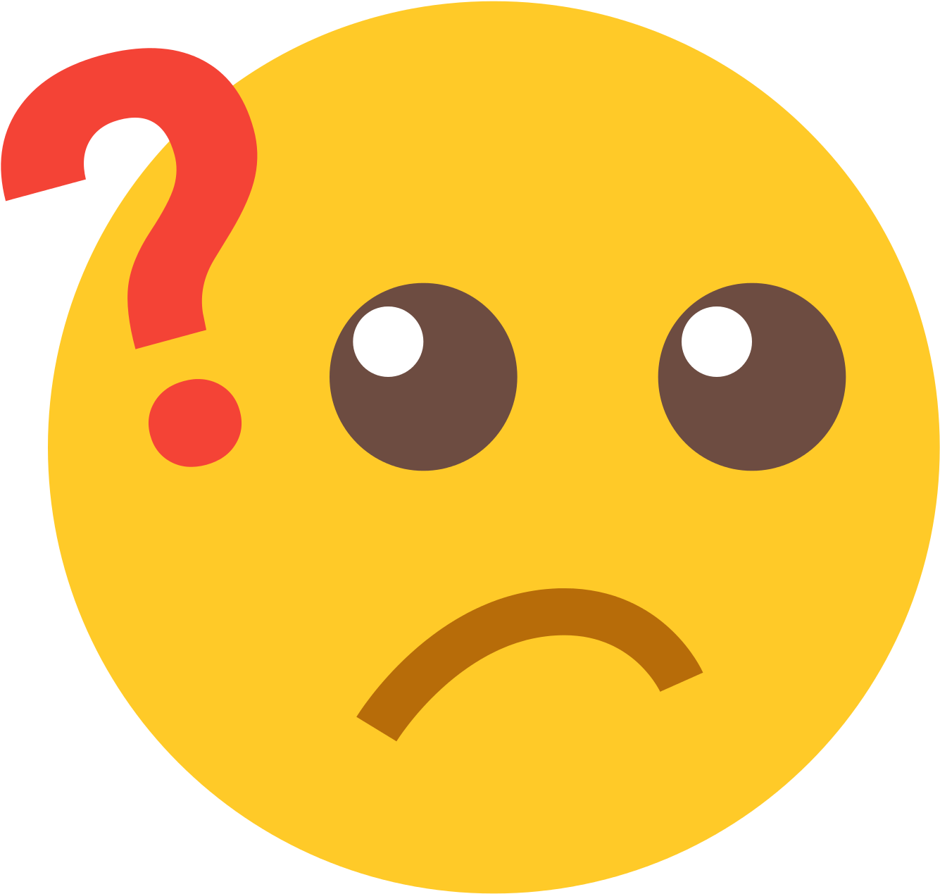 Question Smiley Png - Emoji Con Signos De Interrogacion - Free ...