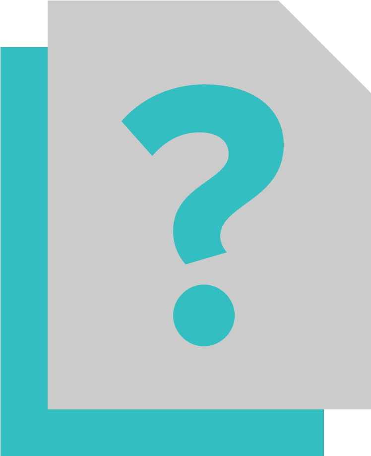 Download 2 Tone Paper Question Icon 02 - Graphic Design PNG Image with ...