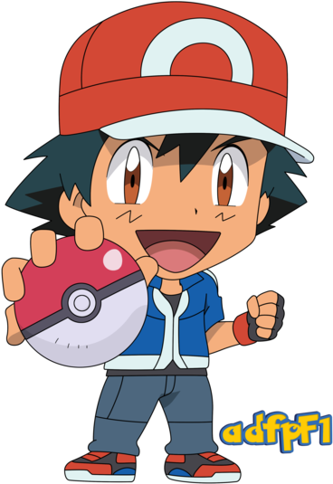Download Ash (chibi) (01) By Adfpf1 Ash Ketchum, Pokemon - Ash Ketchum ...