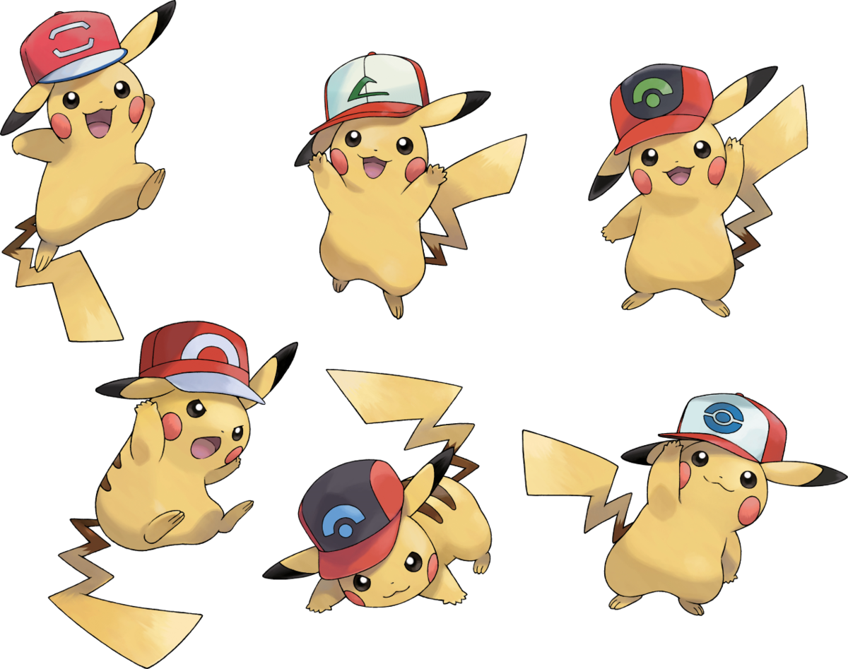 Download Cap Pikachu Sun And Moon PNG Image with No Background - PNGkey.com
