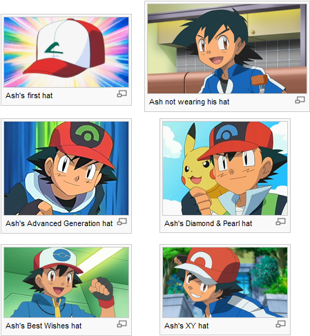 Pokemon Ash Ketchum Reference Pokeani - Ash Ketchum Hat - Free ...