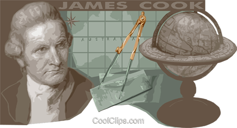 Download Captain James Cook, Royalty Free Vector Clip Art Illustration ...