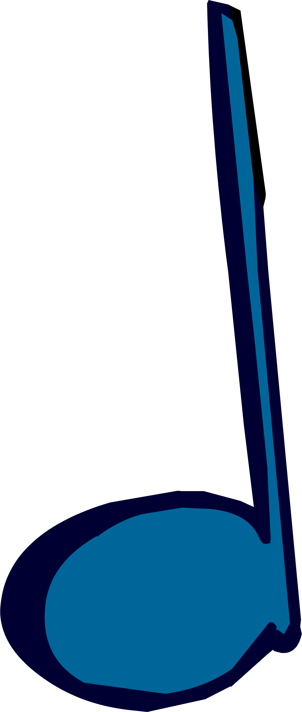 Quarter Note Sprite 001 - Free Transparent PNG Download - PNGkey