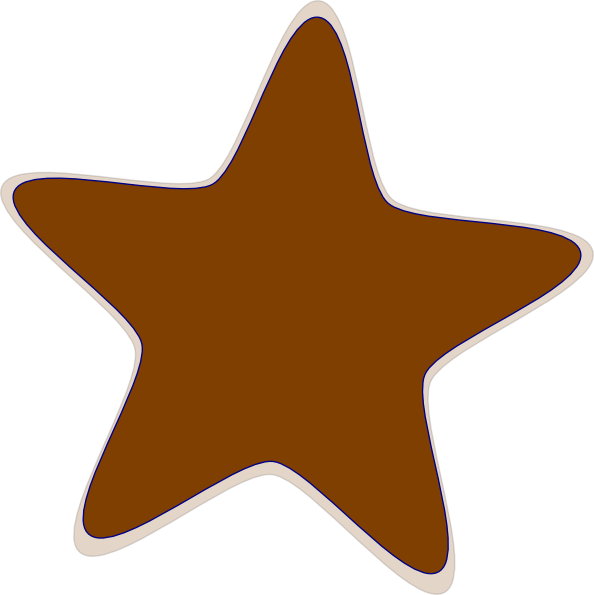 Download How To Set Use Brown Clip Art Star Hi Svg Vector PNG Image ...