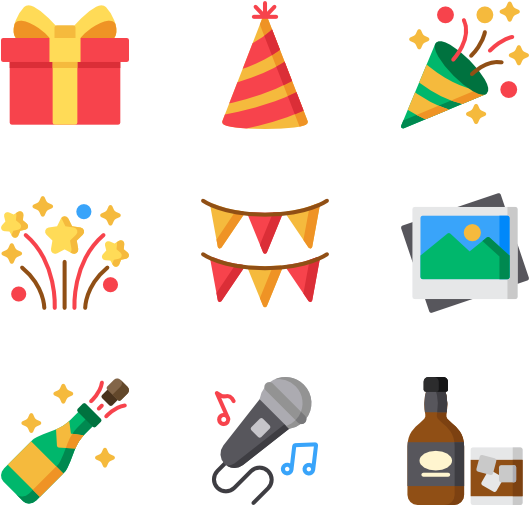 Party - Event Vector - Free Transparent PNG Download - PNGkey