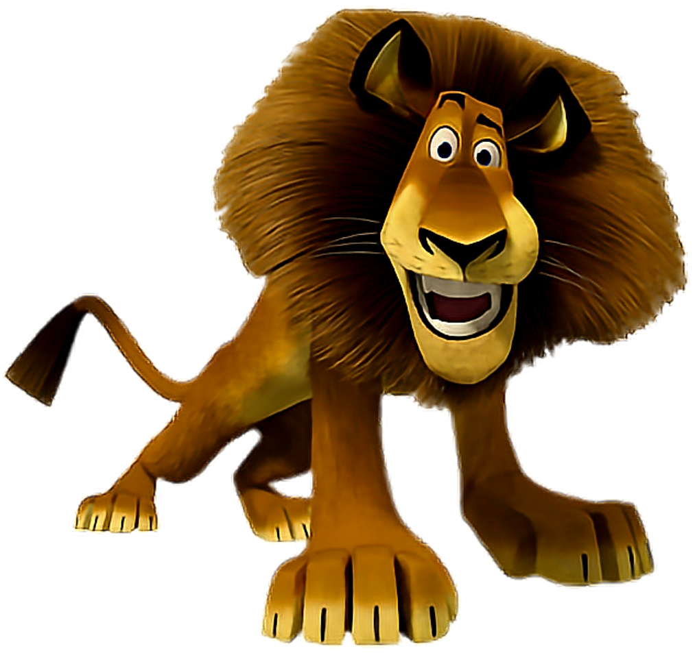 Download Lion Alex Free On Dumielauxepices Net - Animal Animation PNG ...