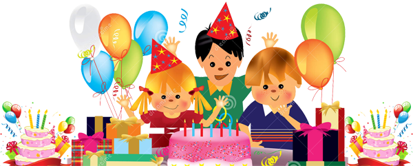 Birthday Party - Birthday Party Items Png - Free Transparent PNG ...