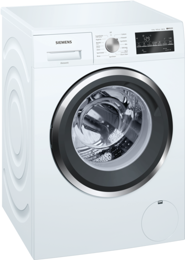 Siemens 8kg Wm14t461in Front Loading Washing Machine - Free Transparent ...