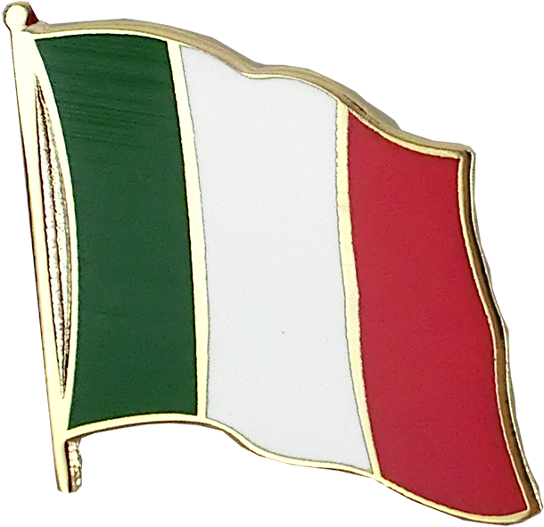 Flag Lapel Pin - Italy - Flag Lapel Pin - Free Transparent PNG Download ...
