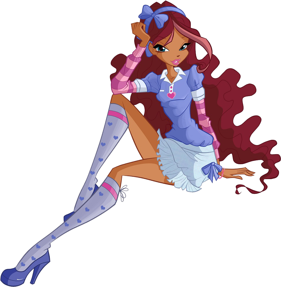 Download Aisha-02 - Winx Club Aisha Season 6 Outfits PNG Image with No ...