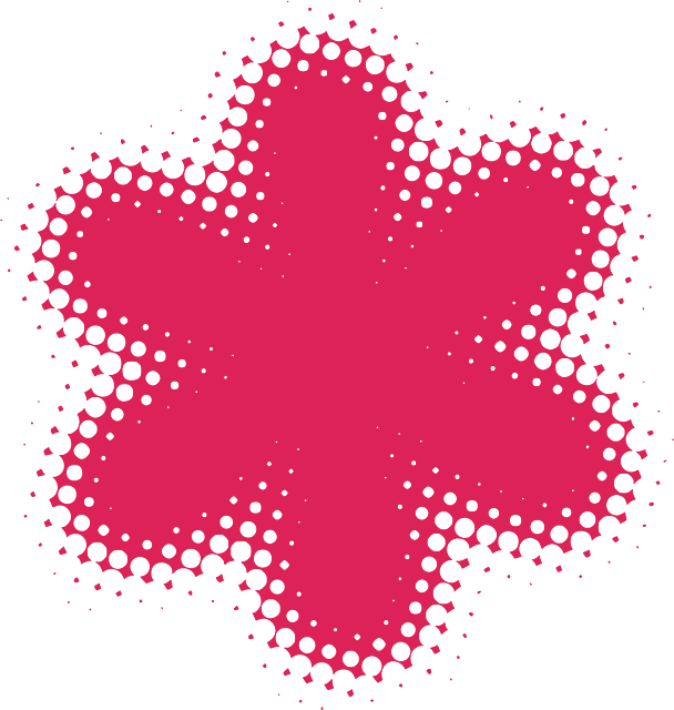 Download Flower Shape Clipart - Create Pop Art Gradient PNG Image with ...