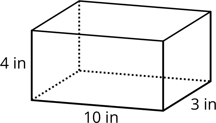 Download A Rectangular Prism That Represents A Box - Paralelepipedo Png ...