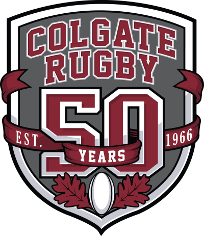 Colgate Rugby 50 Years Crest Cmyk - Emblem - Free Transparent PNG ...