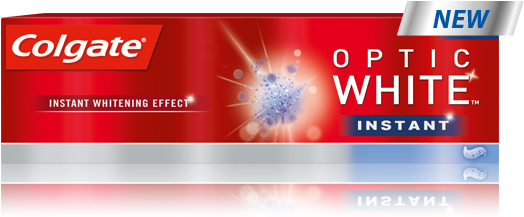 Colgate Optic White Instant White - Free Transparent PNG Download - PNGkey