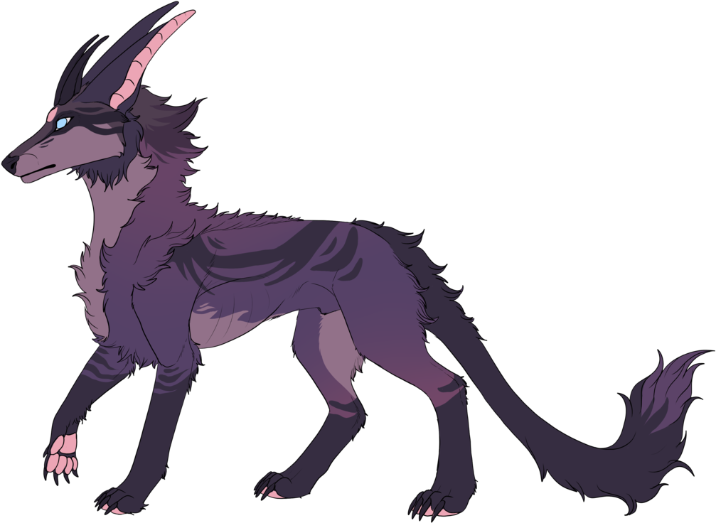 Download Drawn Demon Deamon - Demon Coyote PNG Image with No Background ...