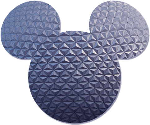 Download Blue Epcot Mickey Ears - Disney World, Epcot PNG Image with No ...