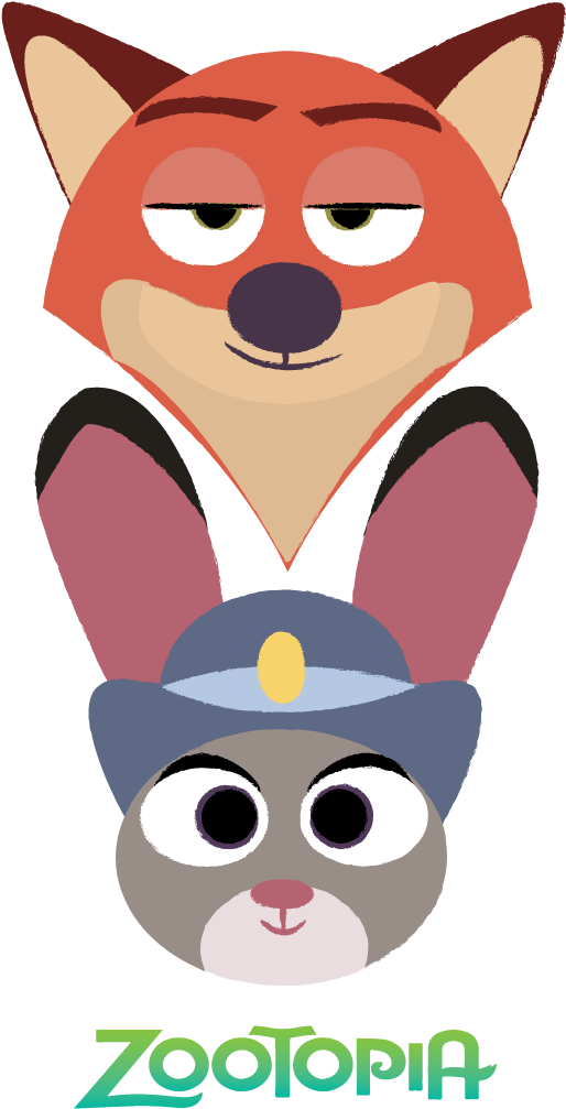 Disney's Zootopia Images Nick Wilde And Judy Hopps - Japan Walt Disney ...