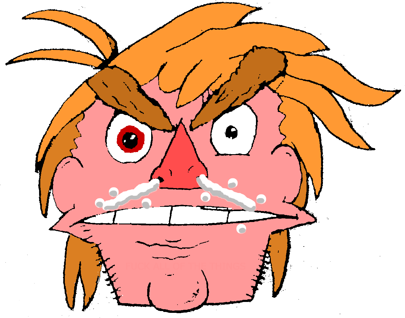 Fanmade Angry Face Update - Anger - Free Transparent PNG Download - PNGkey
