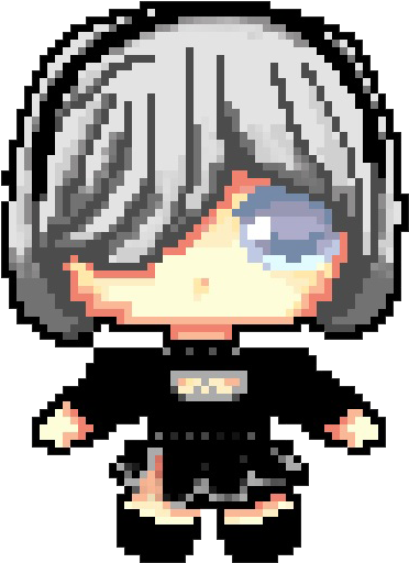 2b Nier Automata - Illustration - Free Transparent PNG Download - PNGkey