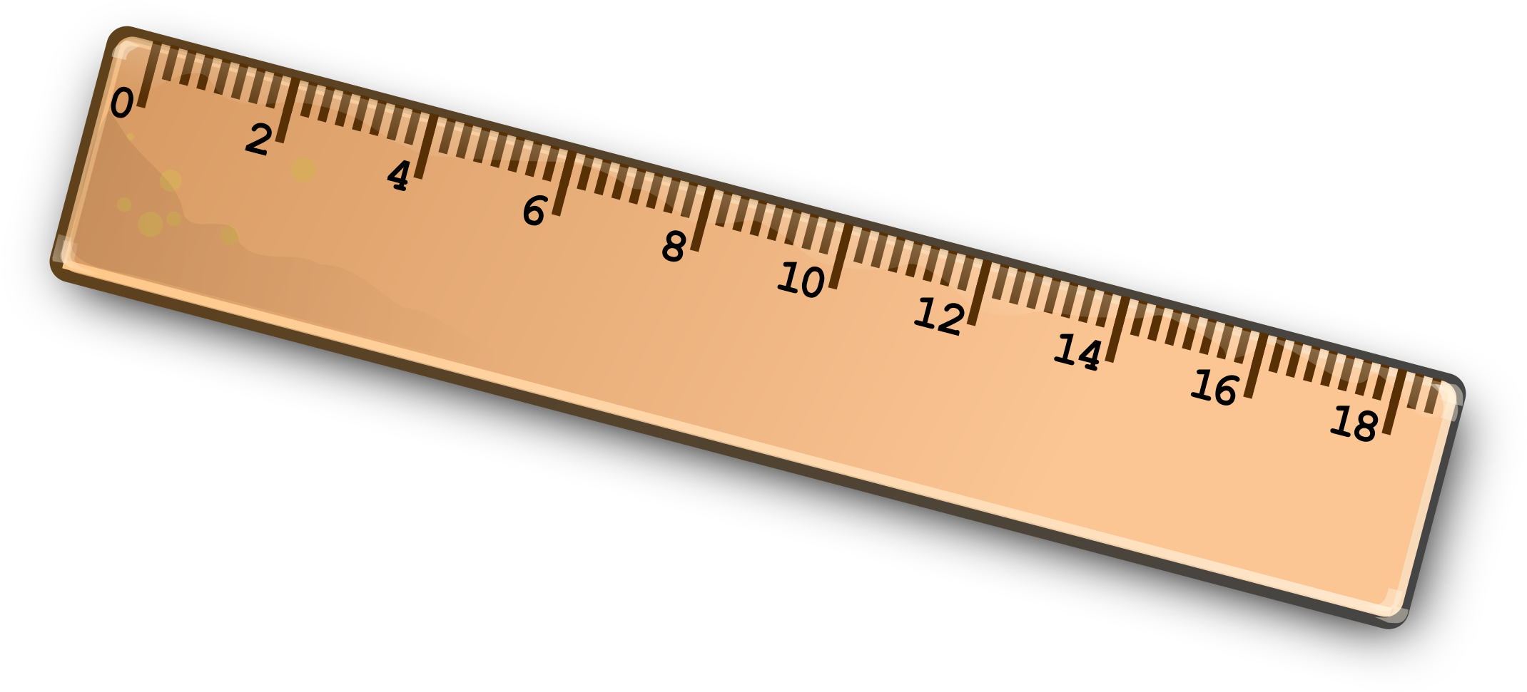 Transparent Ruler Clipart Bw