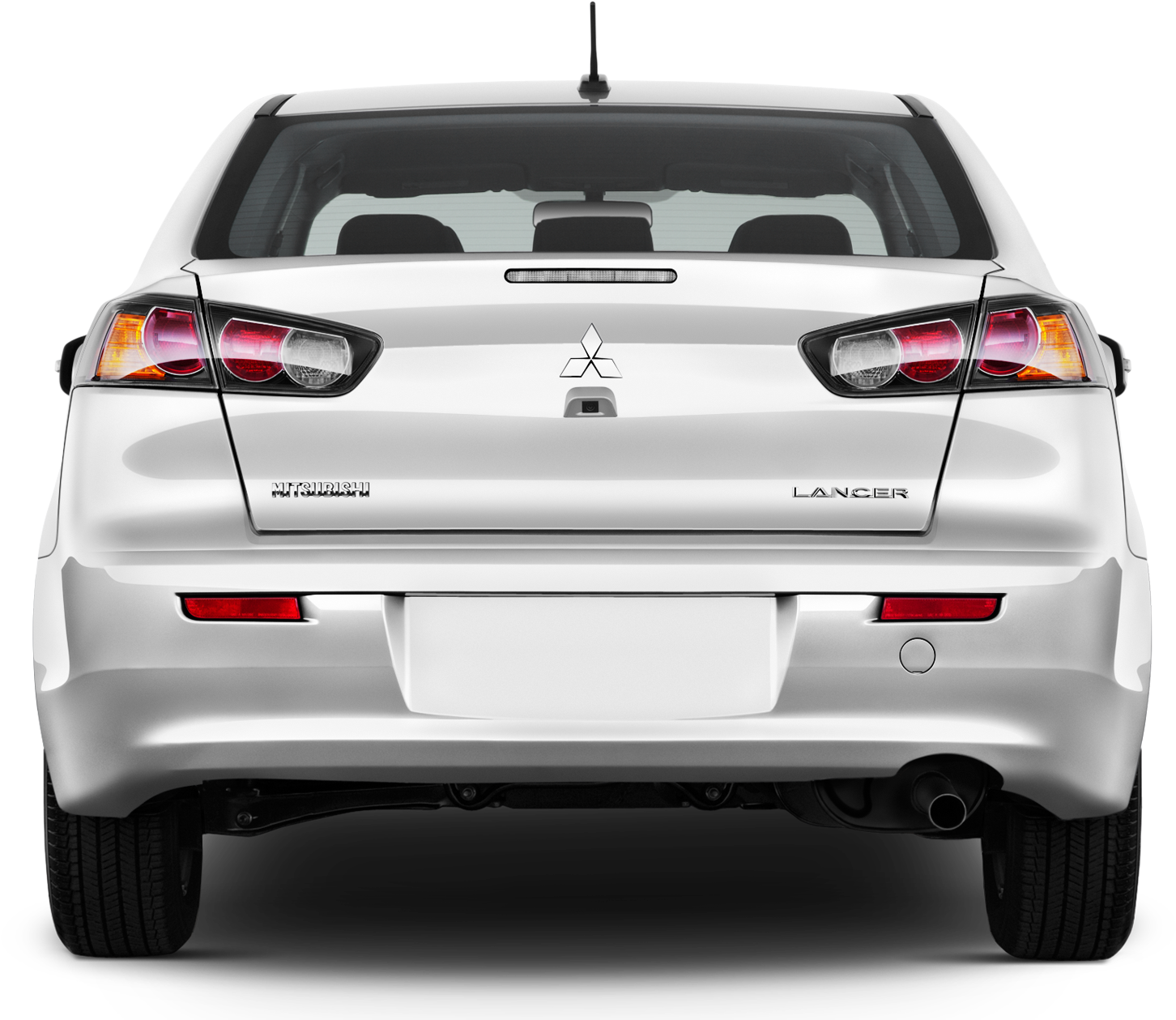 Download Mitsubishi Lancer 2016 Rear PNG Image with No Background ...