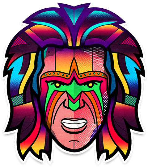 Download The Ultimate Warrior - Professional Wrestling PNG Image with ...