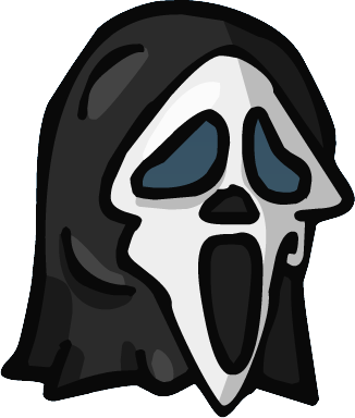 Download Masks Clipart Ghost - Cartoon Ghost Mask PNG Image with No ...