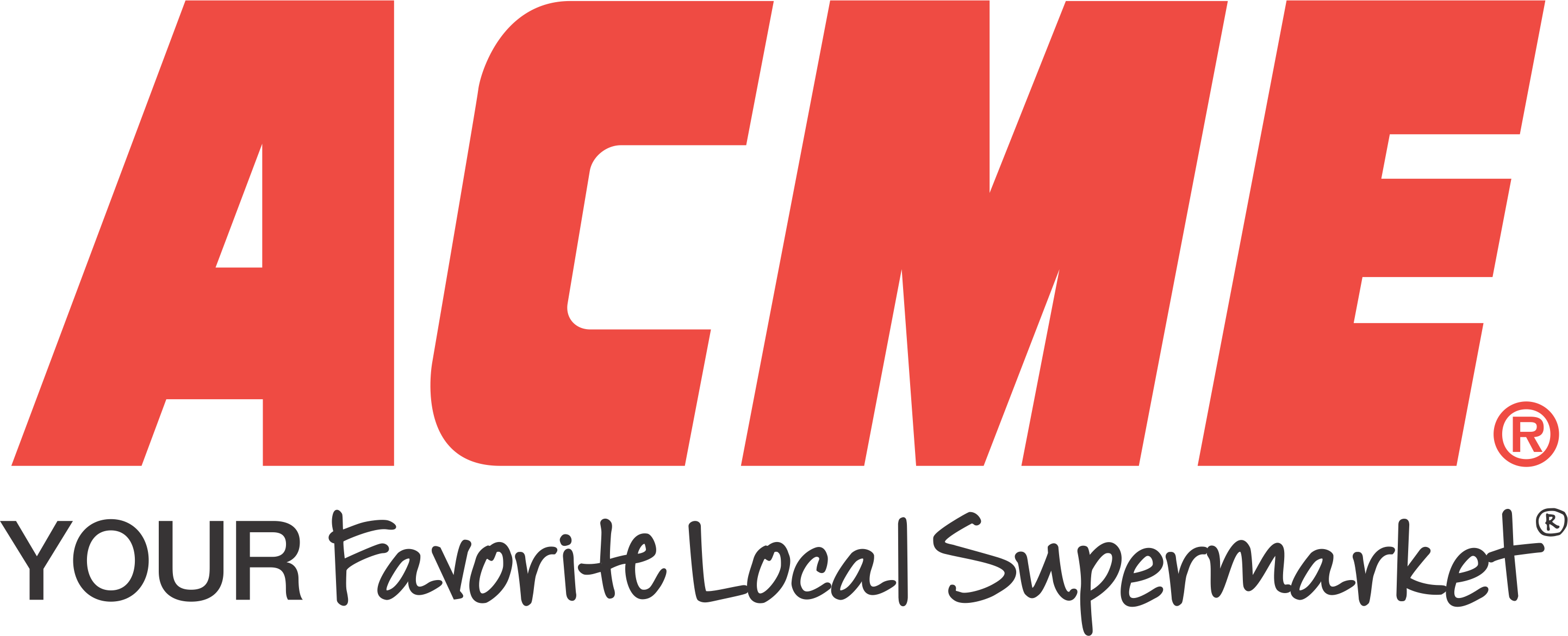 Acme Your Favorite Local Supermarket Logo - Free Transparent PNG ...