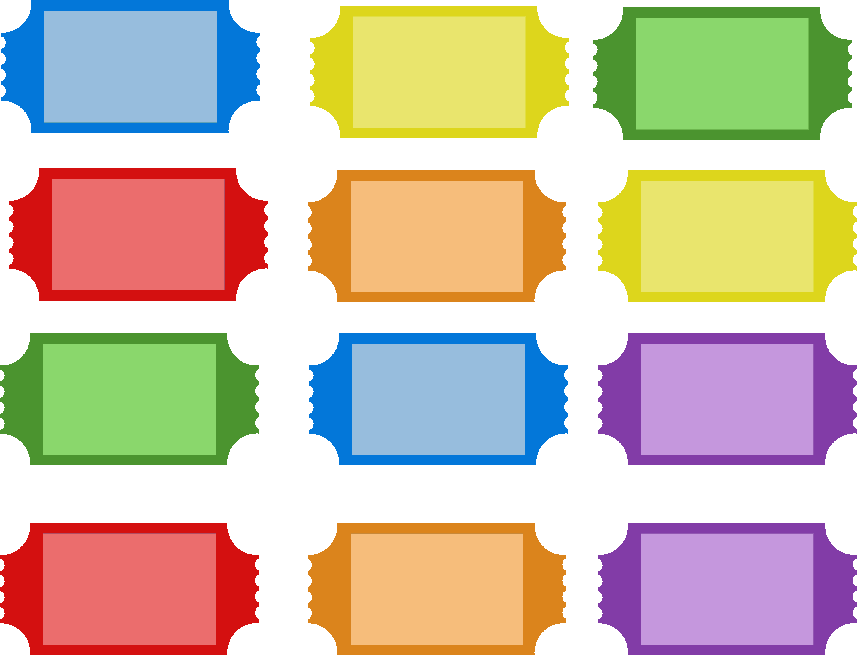 Download Tickets - Illustration PNG Image with No Background - PNGkey.com