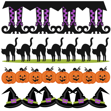 Halloween Clipart Borders Png - Halloween Clipart - Free Transparent ...